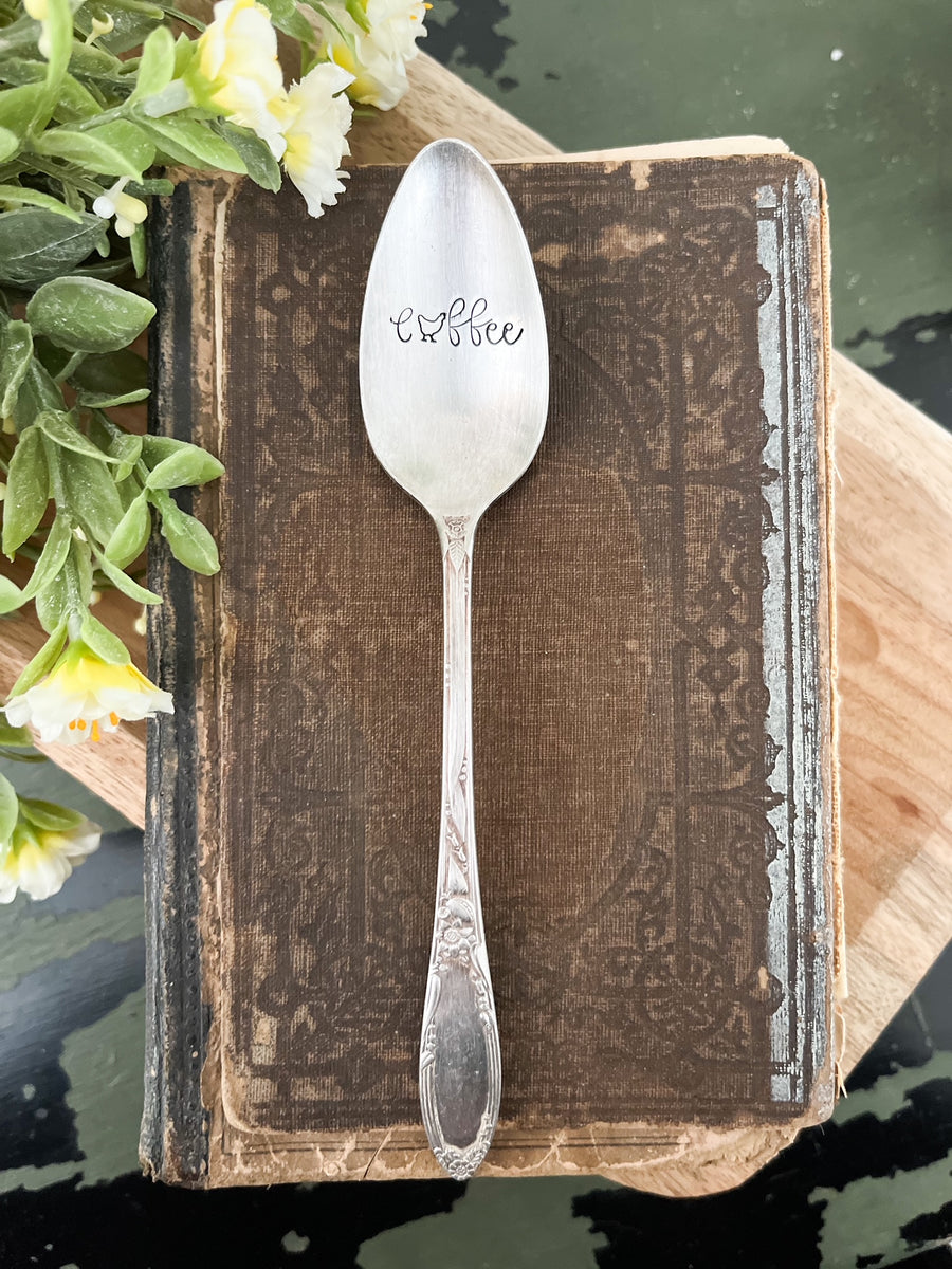 Coffee With A Chick Vintage Spoon – The Sassy Barn
